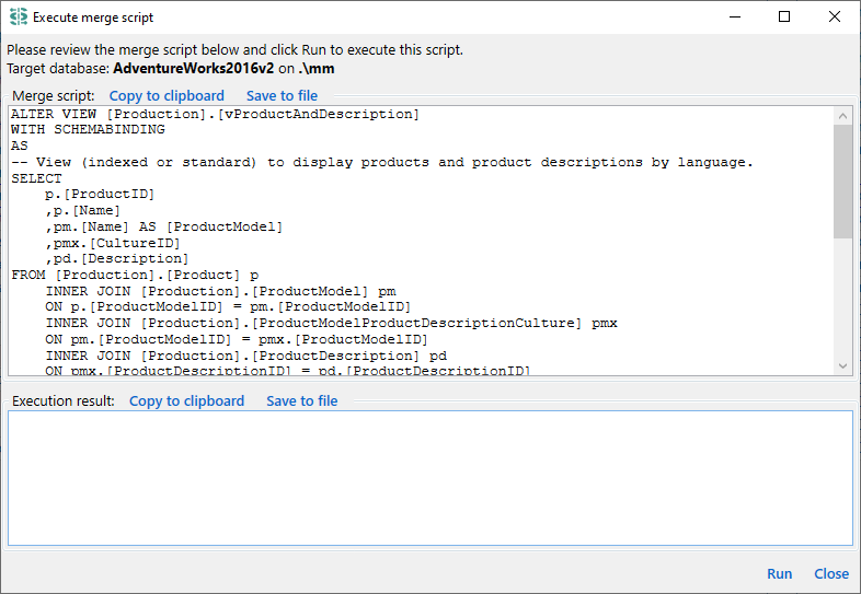 Mssqlmerge Docs All Dialogs